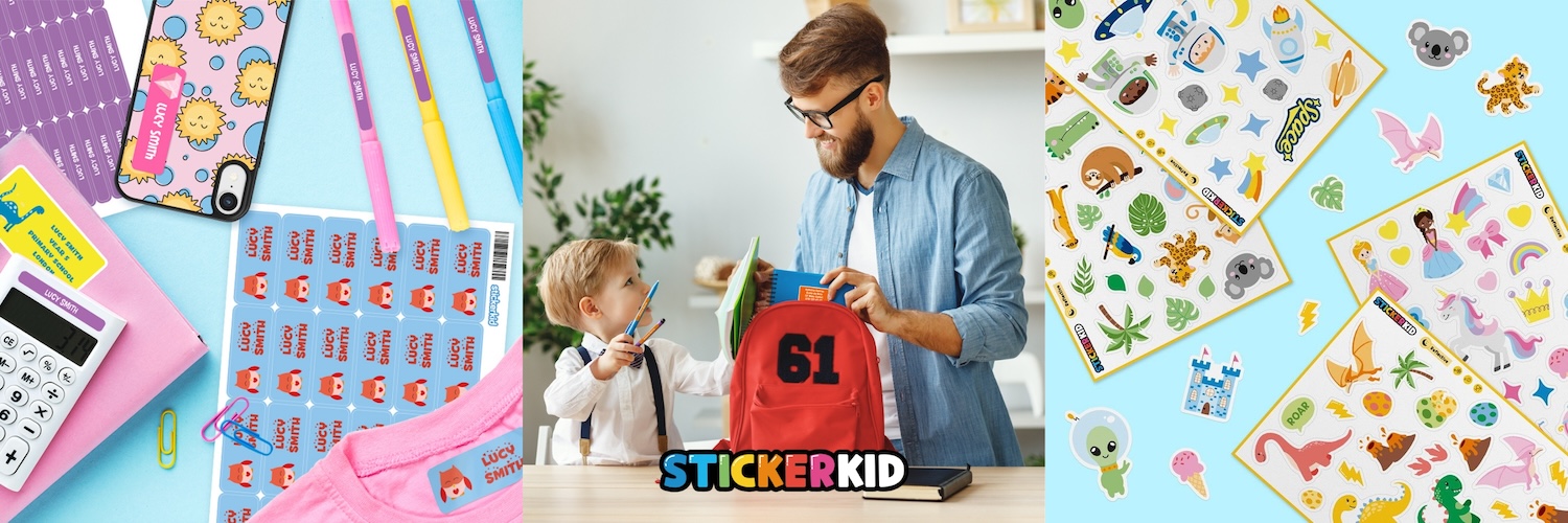 Our guide to choose the best customisable stickers for kids - Blog