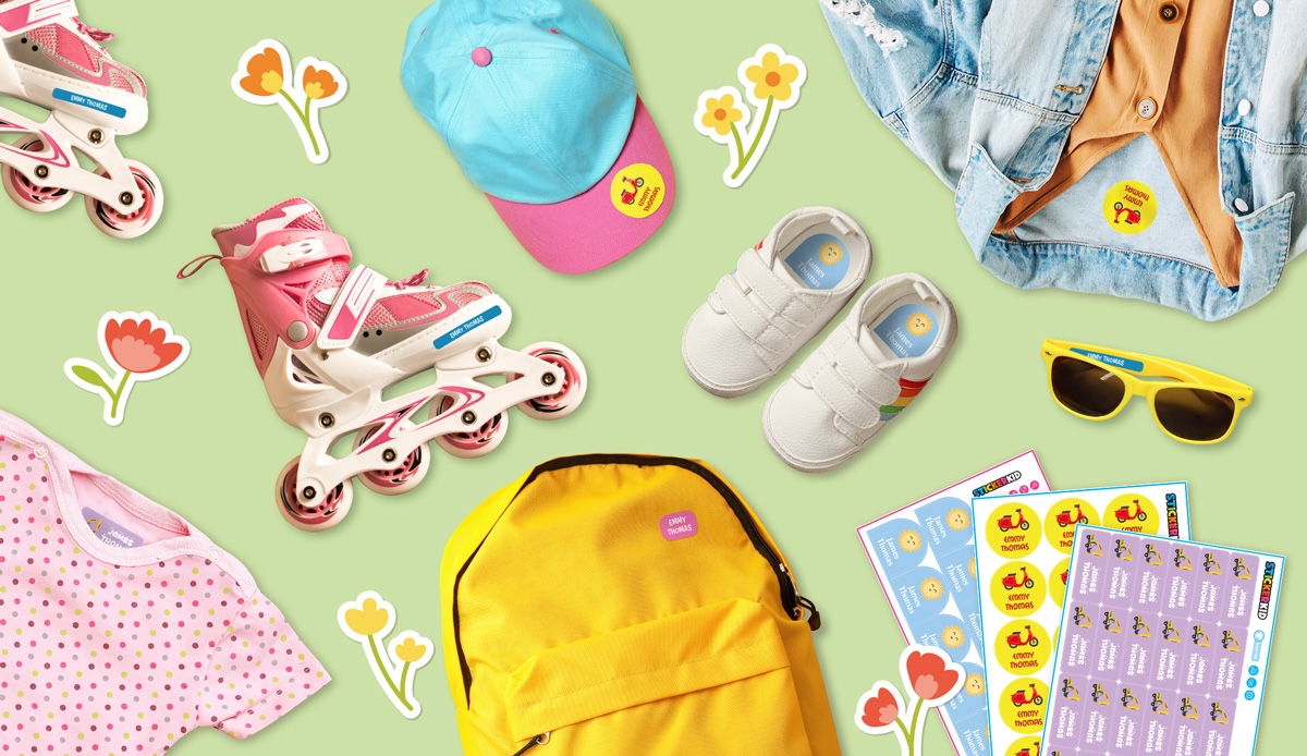 Get ready for spring cleaning with kids name labels for clothes! - Blog