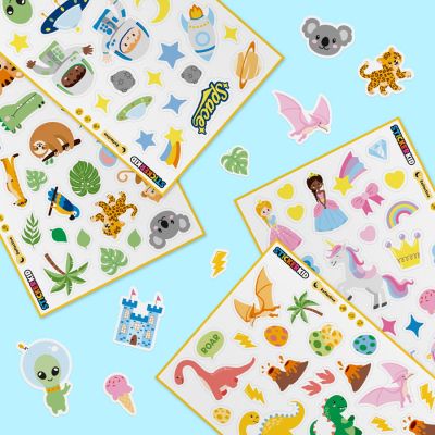 Étiquettes personnalisées pour marquer les objets | Stickerkid.fr